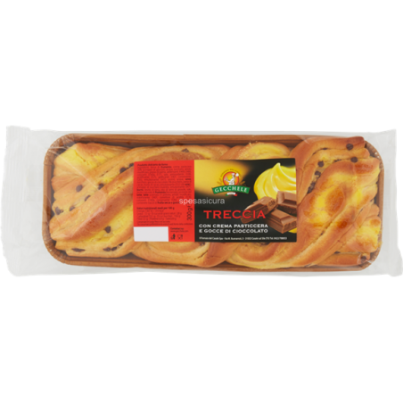 Gecchele- Treccia | Chocolate Chip Brioche Loaf 300g ( OUT OF STOCK)